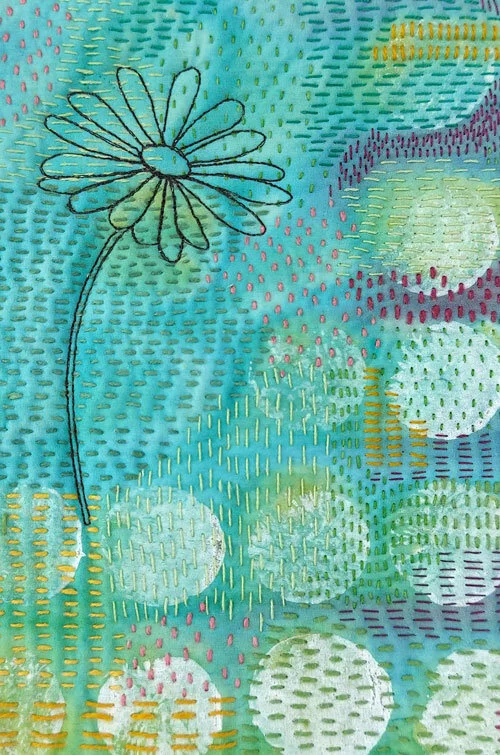 My book. Small Art Quilts Explorations in Paint and Stitch. — Deborah O ...