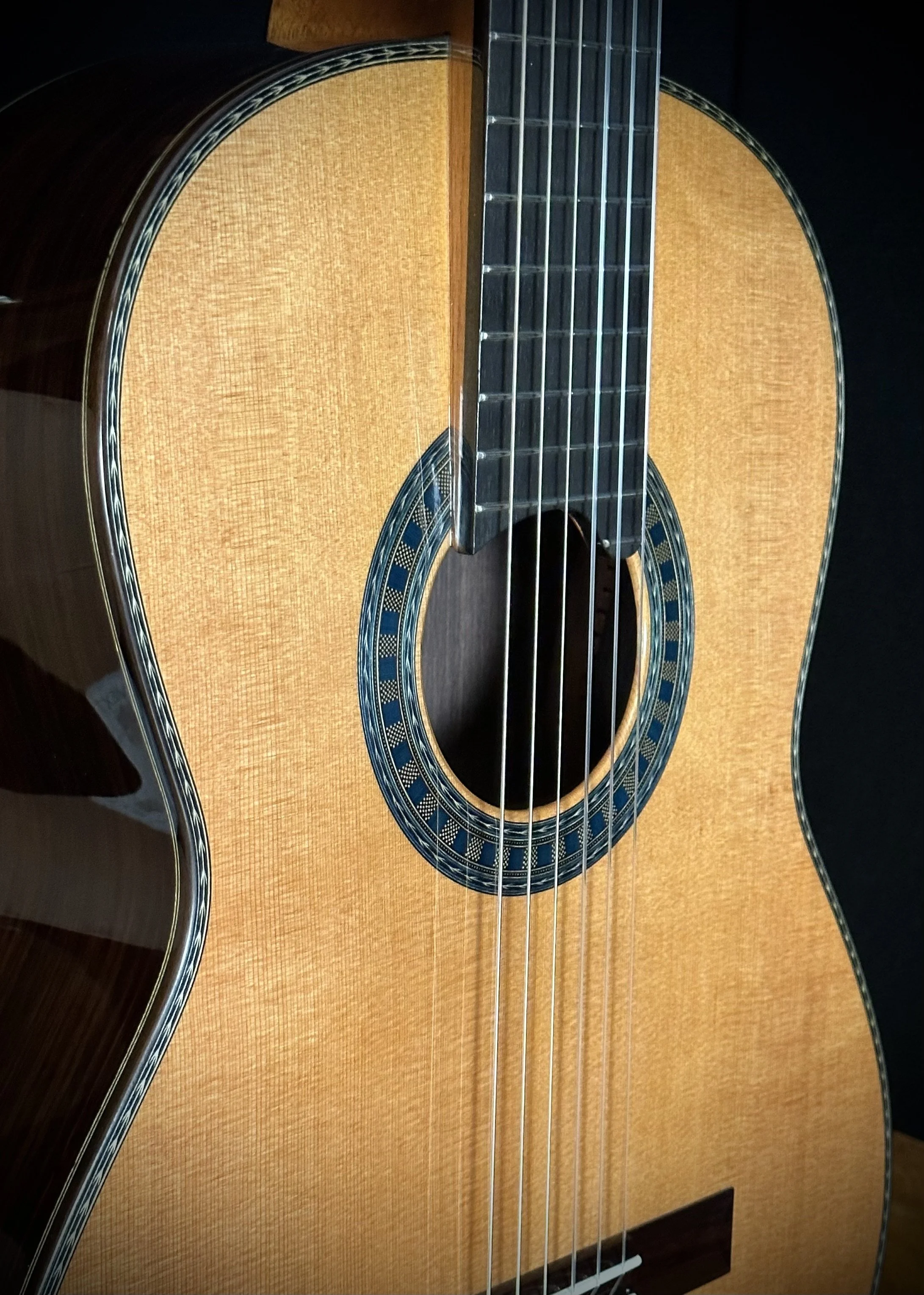 L.R. (Lattice Raised): Cedar/Indian Rosewood — Pepe Romero | Luthier