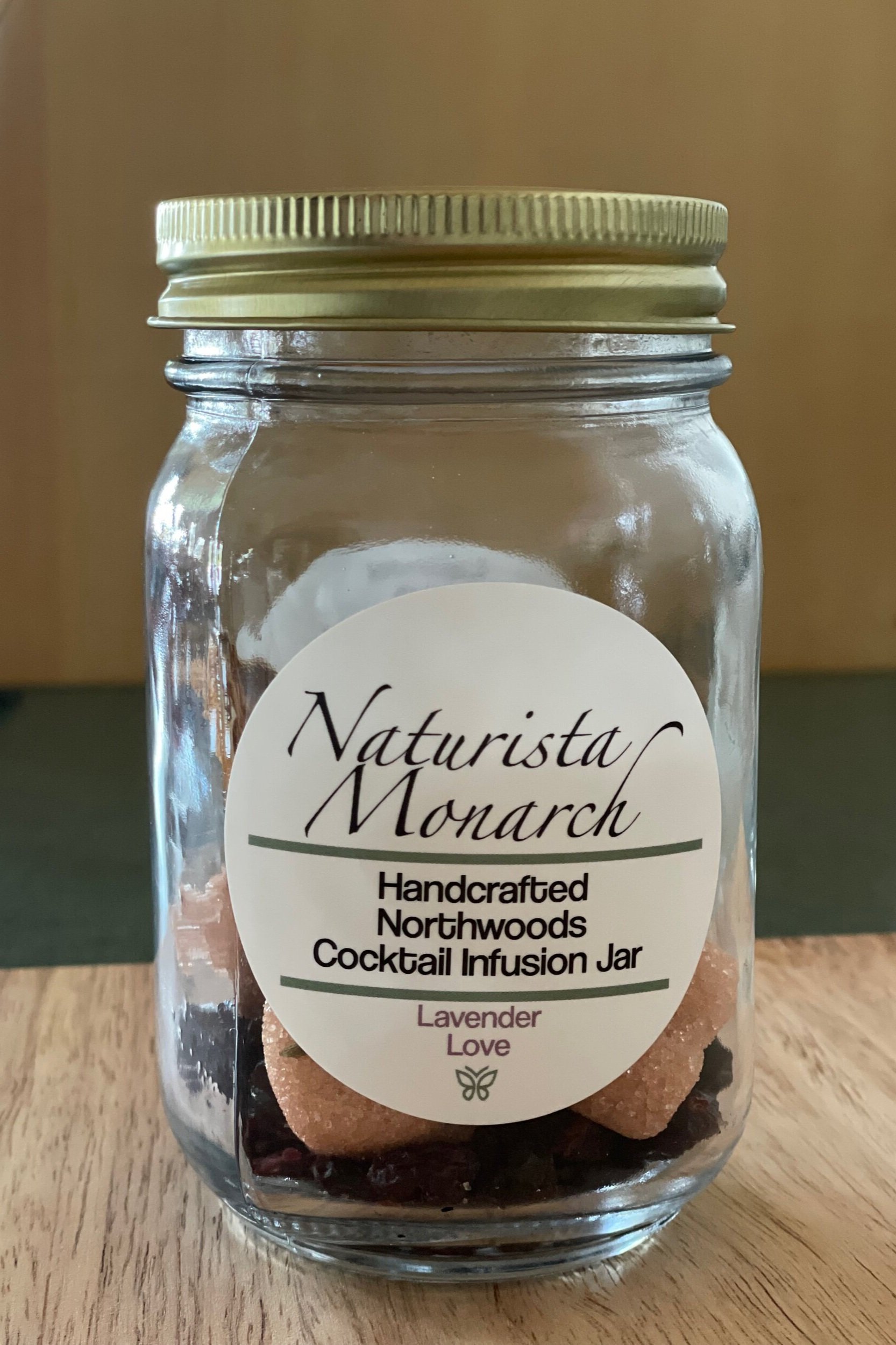 Lavender Citrus Love Cocktail Infusion Jar Kit — Naturista Monarch