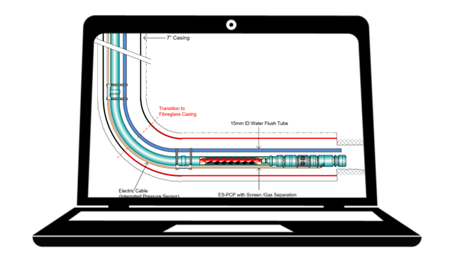 Downhole Drawings and Diagrams Of Open Hole Completions — powerdraw