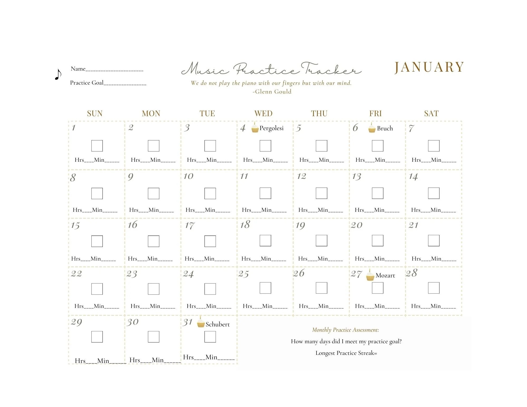 Classical For Kids Checklist — Sadie Hoyt