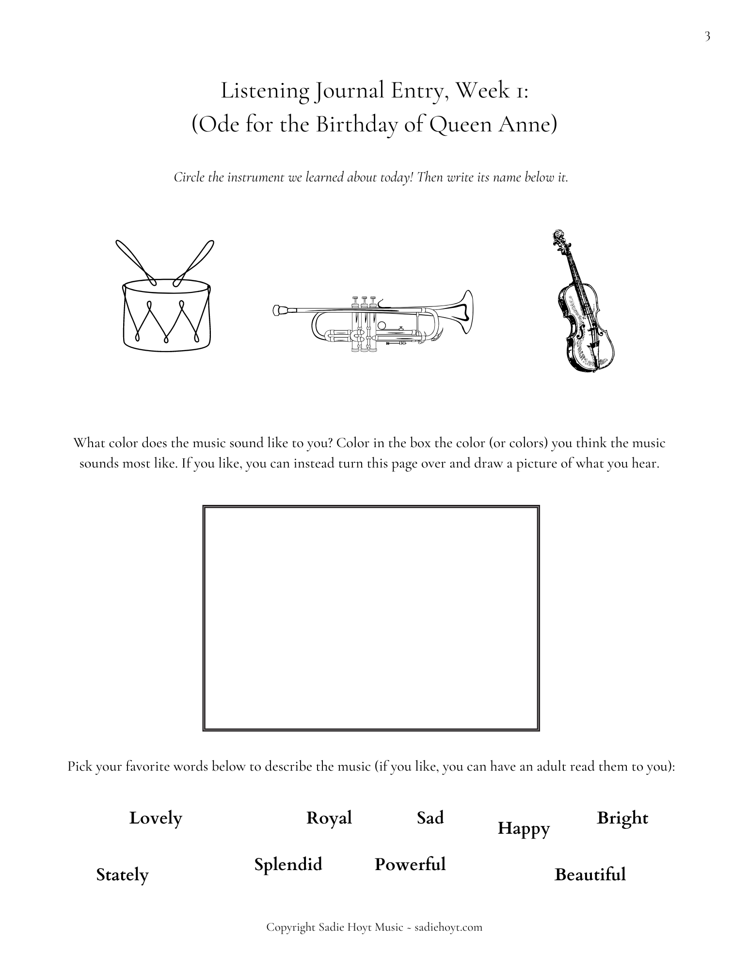 Classical Music Resources for the Home and Classroom