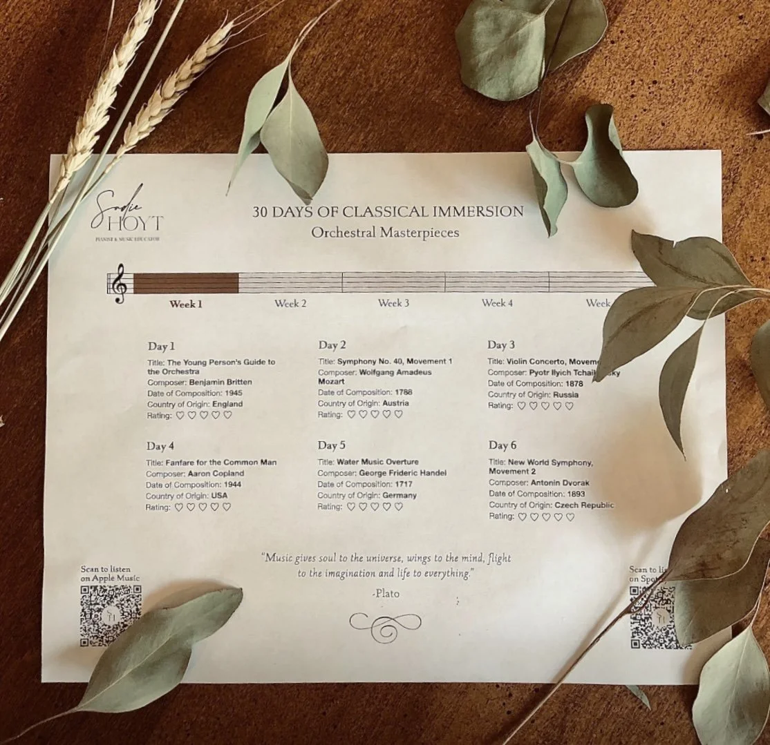 Classical Music Listening Guides for Adults — Sadie Hoyt