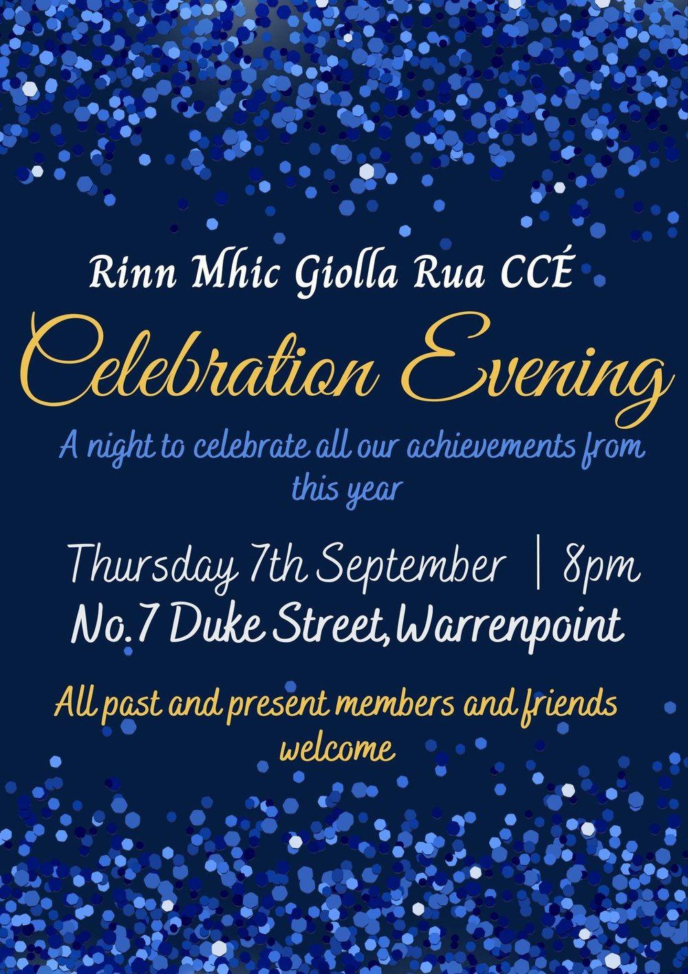 Upcoming Events — Warrenpoint Comhaltas