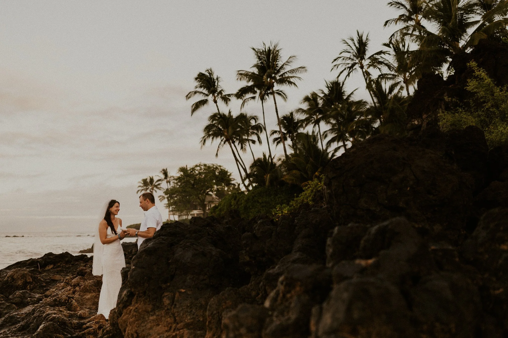 Danielle & Ray’s Beach & Cliffside Maui Elopement ...