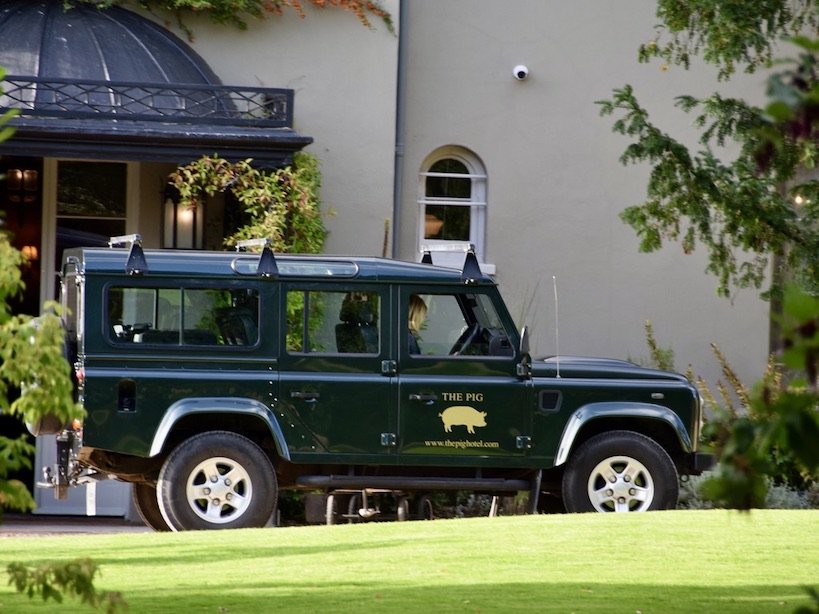 A review of top English country hotel and restaurant - THE PIG in the ...