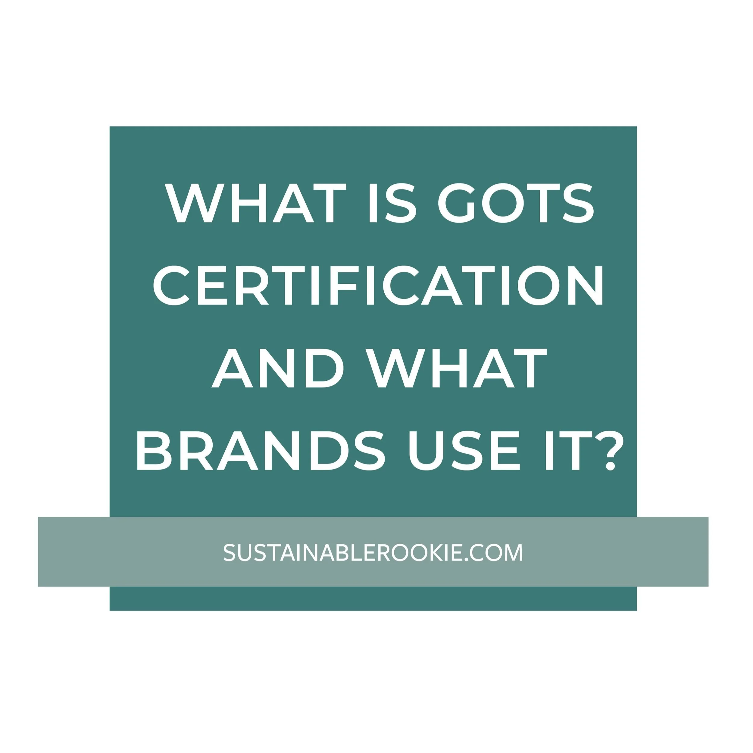 What is the OEKO-TEX Certification and what brands use it ...