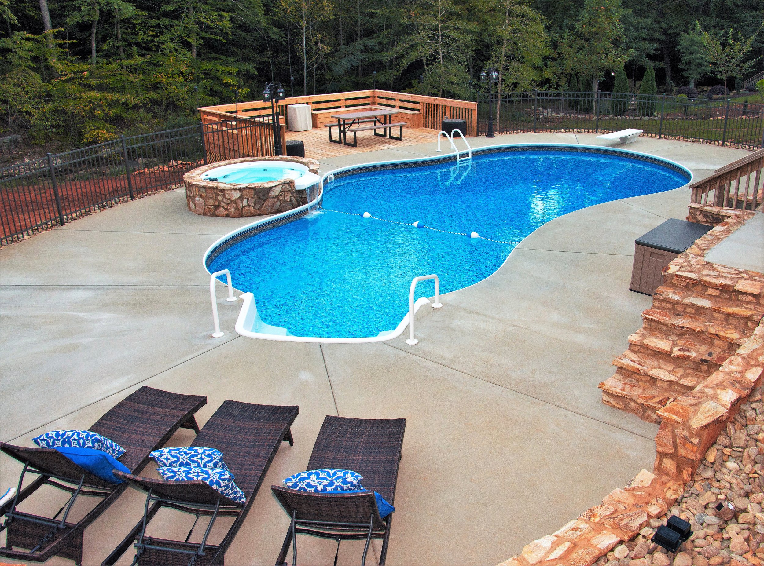 Superior Inground Pools — Fox Pool & Spa Services