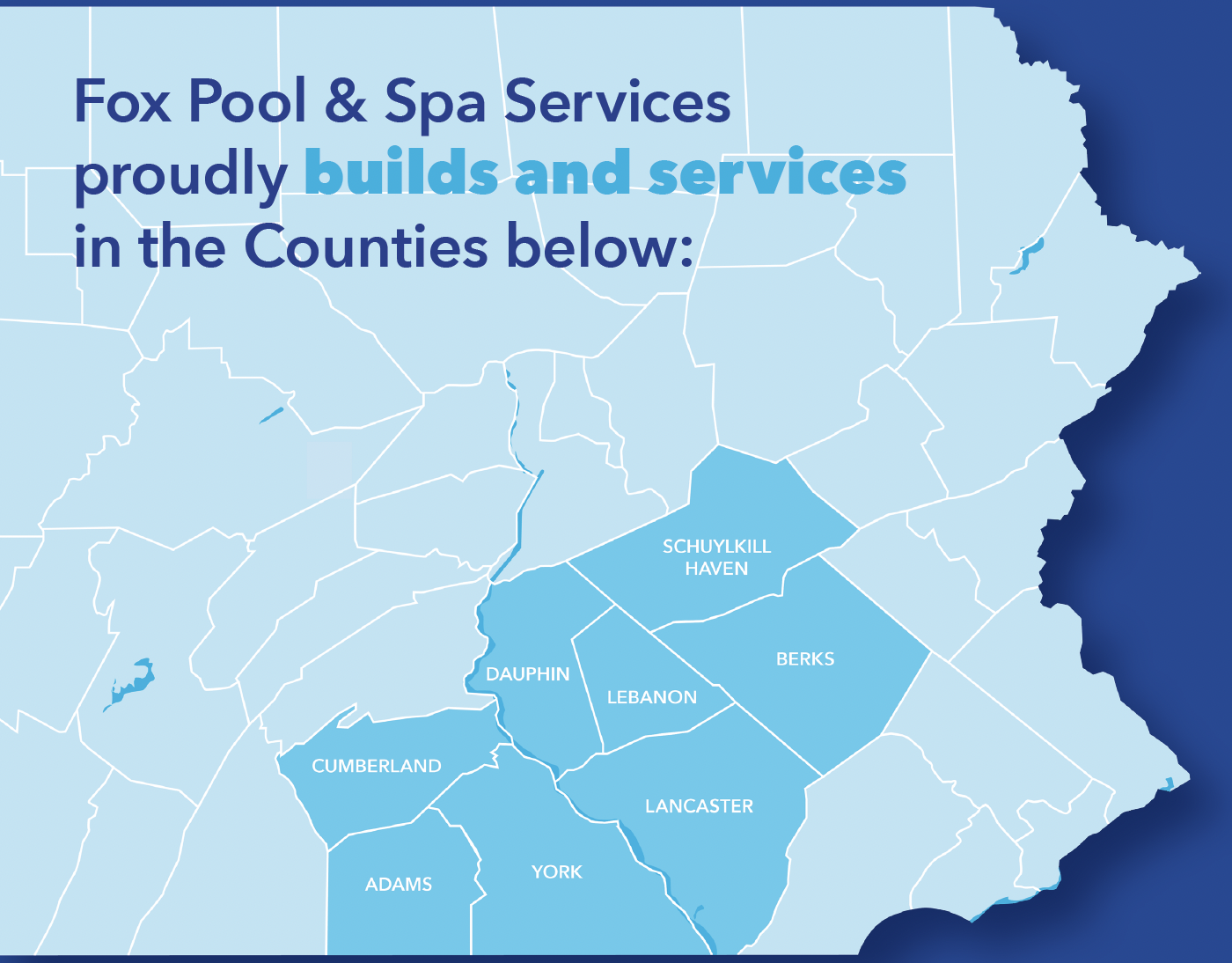 LOCATIONS — Fox Pool & Spa Services