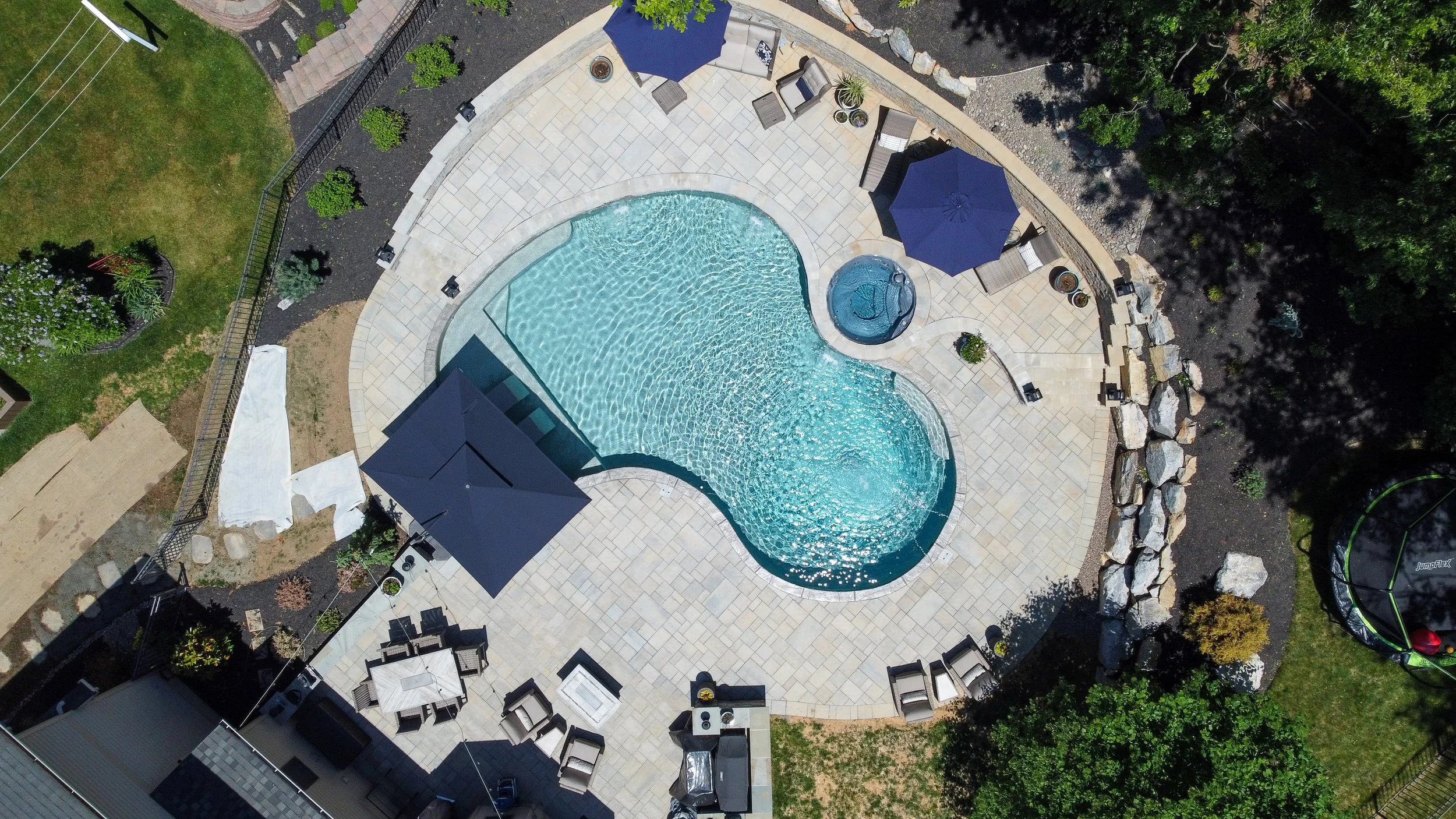 CUSTOM BACKYARDS — Fox Pool & Spa Services