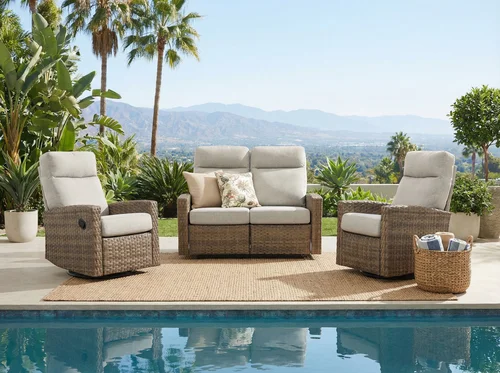 Outdoor Reclining Sofa Sets — Outdoor Nook USA