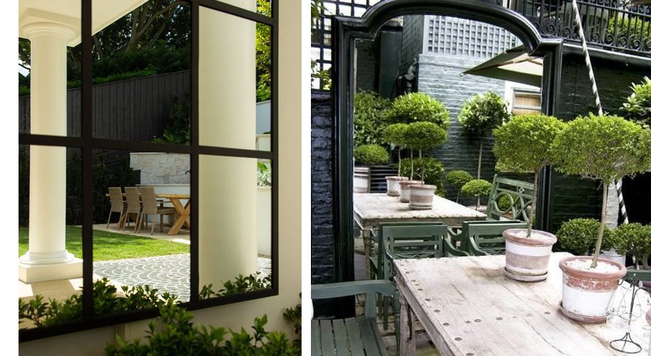 How Outdoor Mirrors Can Enhance Your Garden — Outdoor Nook USA