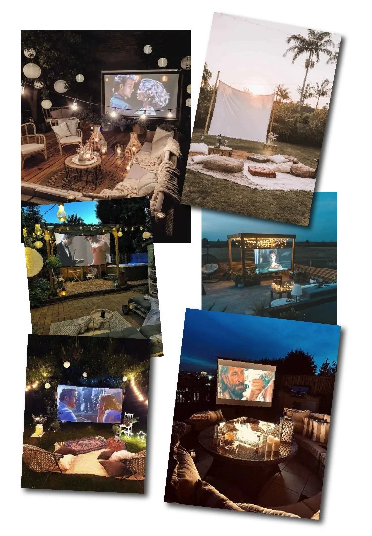 DIY Outdoor Movie Screen — Outdoor Nook USA