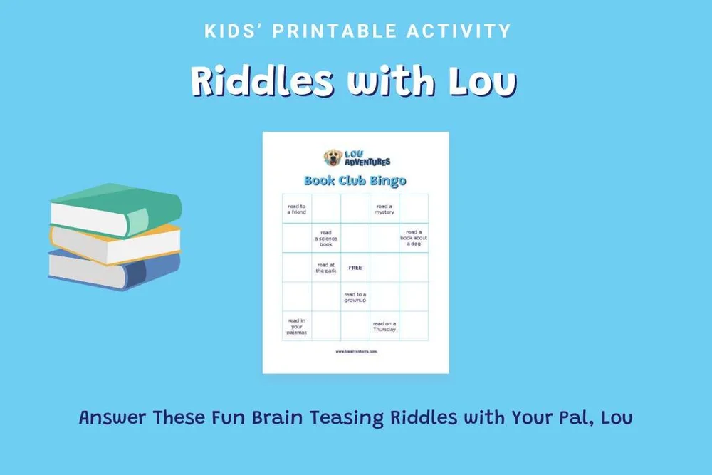 Free Kids Activity Riddles with Lou