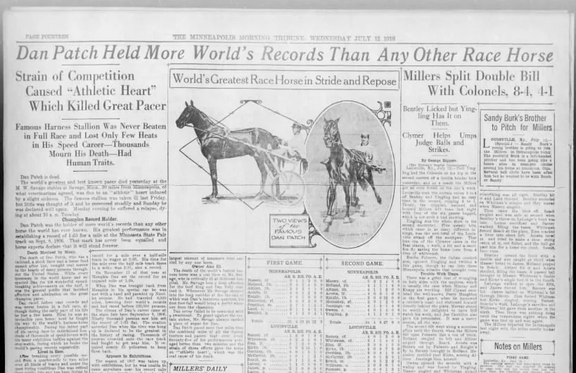 Who was Dan Patch? — Joy in Minnesota