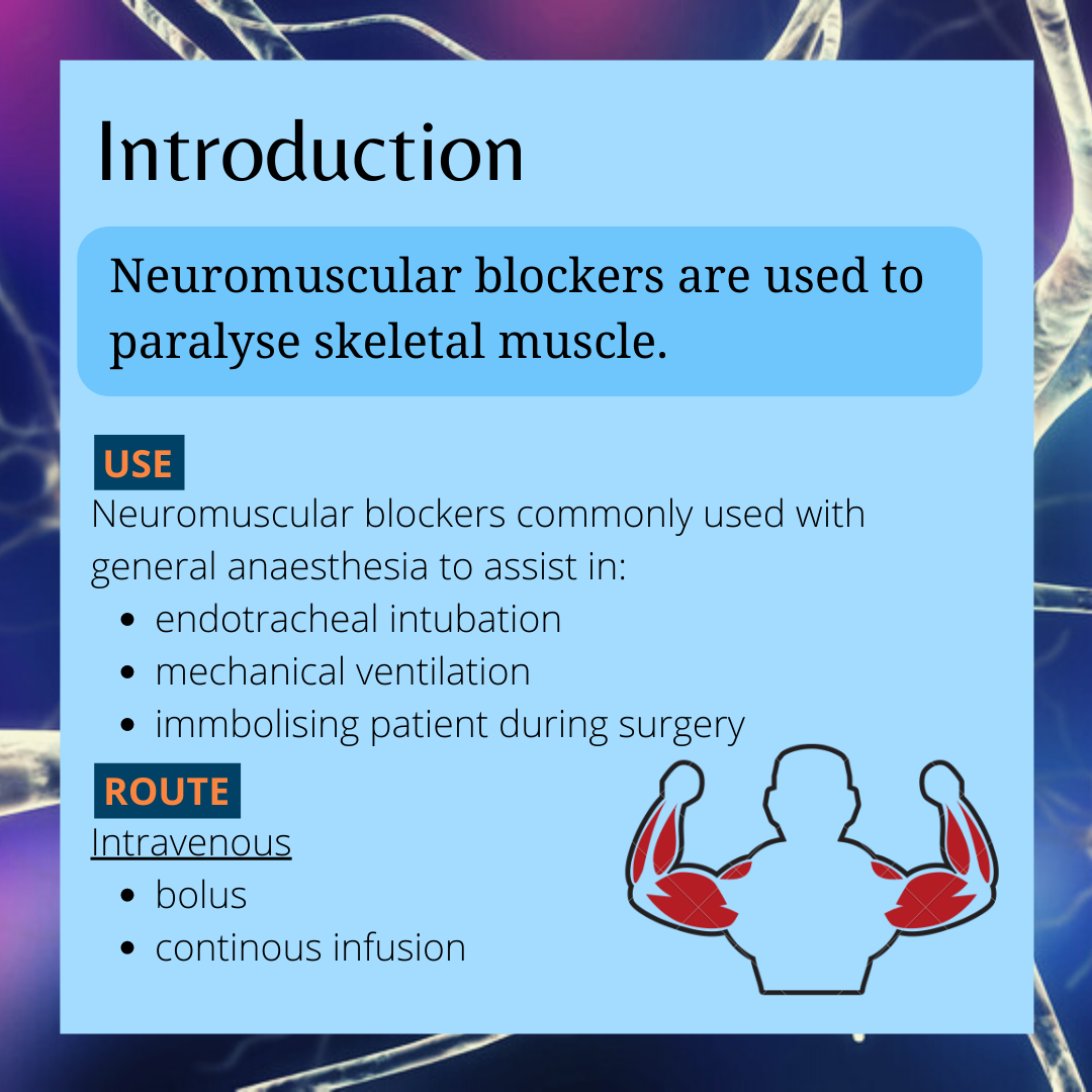 Neuromuscular Blockers: Part 1 — PVACCS