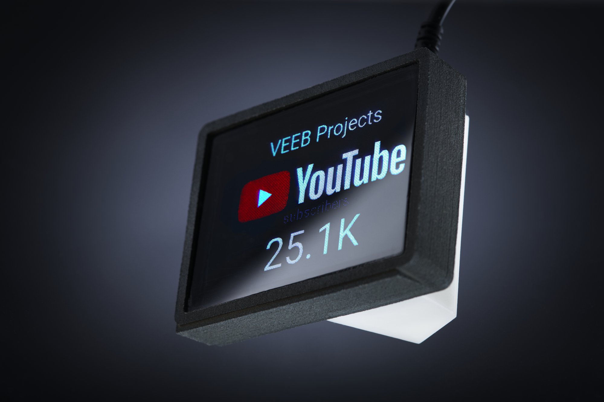 Live YouTube Subscriber Counter | VEEB Projects
