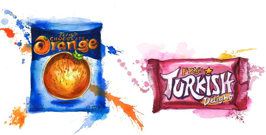 Celebrating favourite iconic British packaging through watercolour ...