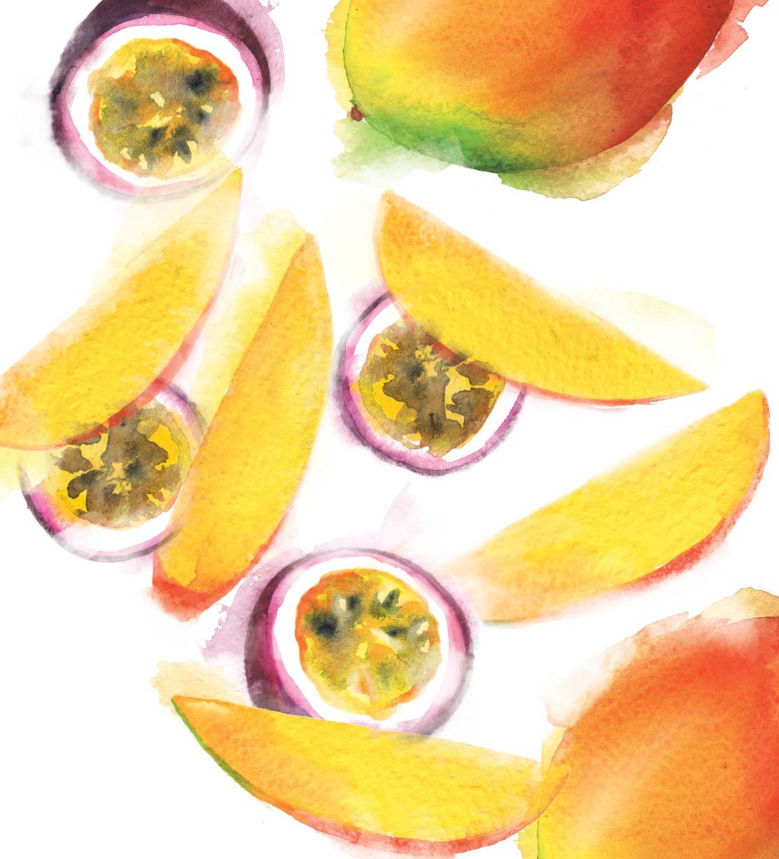 Fruit packaging illustrations for the award winning Arla Skyr range ...