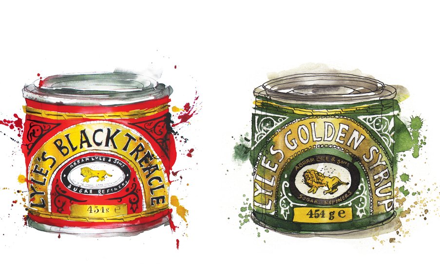 Celebrating favourite iconic British packaging through watercolour ...