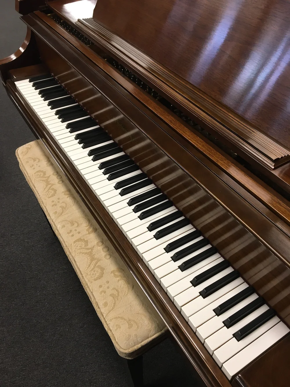 Kohler & Campbell 4' 9" Baby Grand Polished Ebony — Upcycle Piano Craft