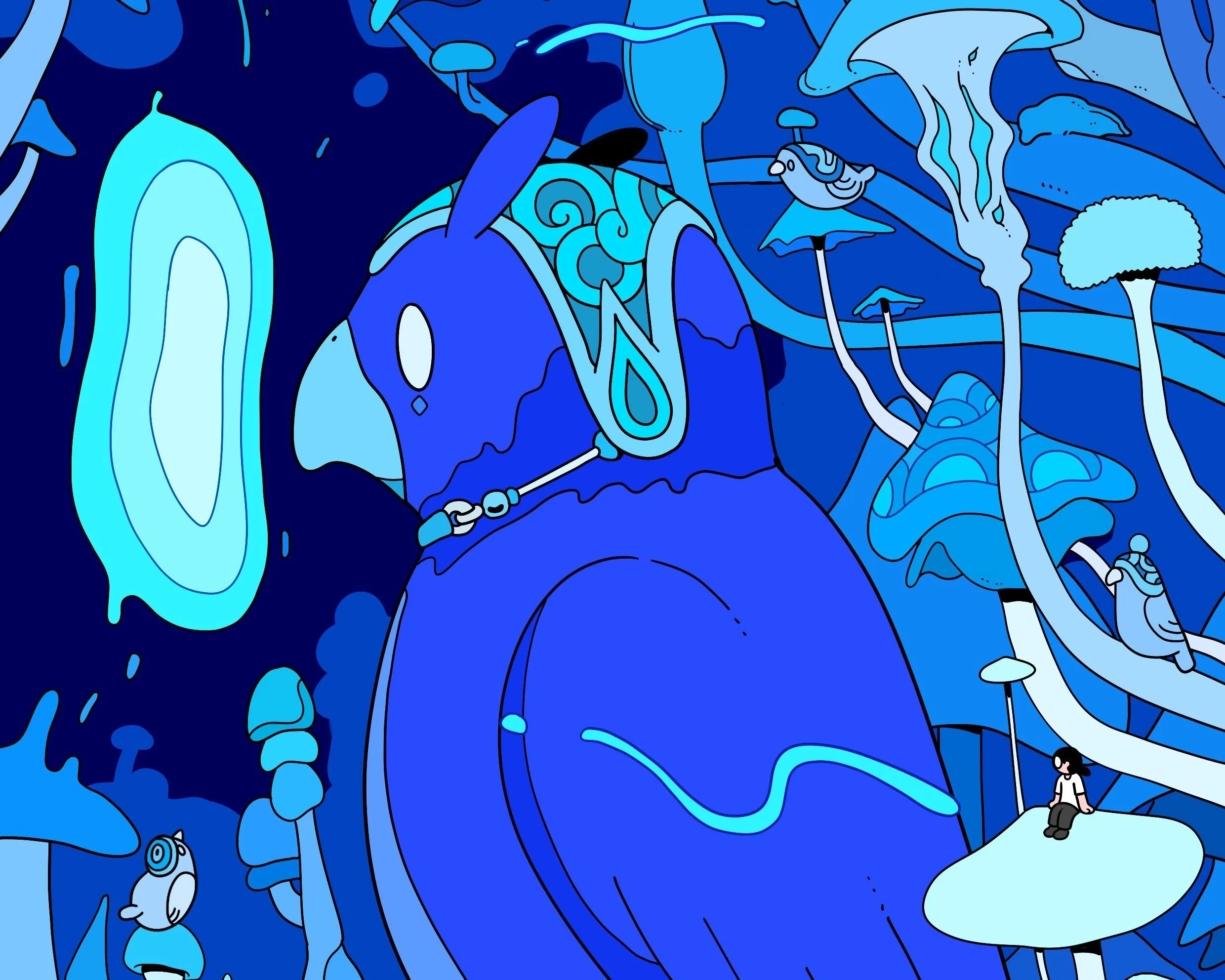 Welcome to Zaoyu Lin and Haha Yang’s Fantasy World | Caper Illustration ...