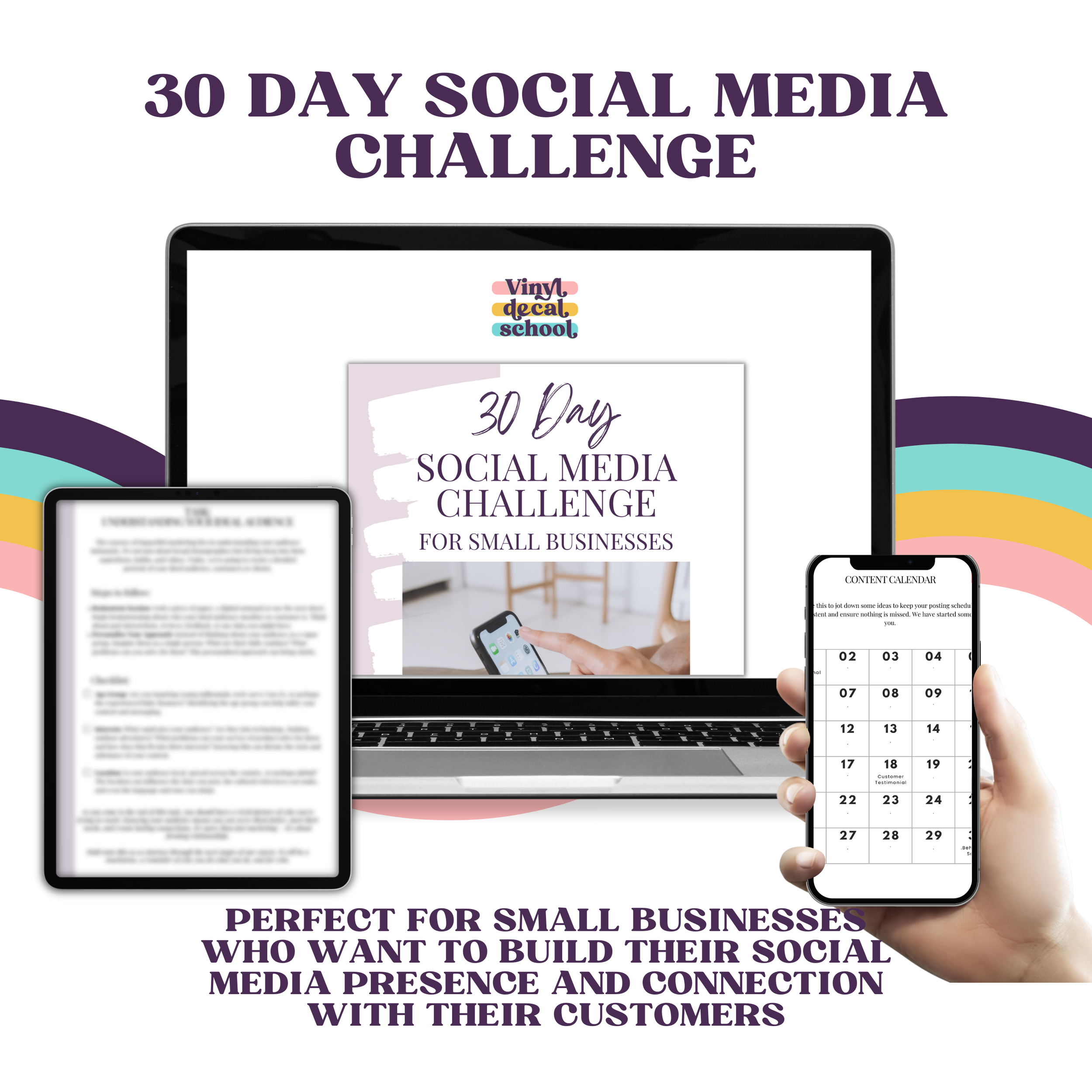 30 Day Social Media Challenge — Vinyl Decal School