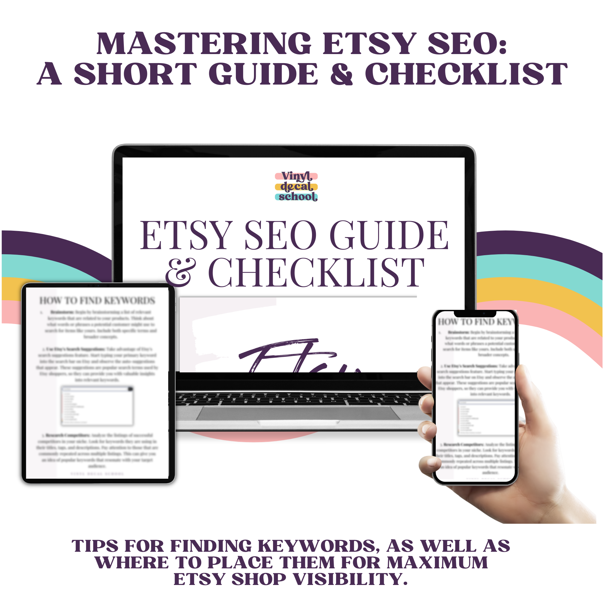 Etsy SEO Guide And Checklist — Vinyl Decal School