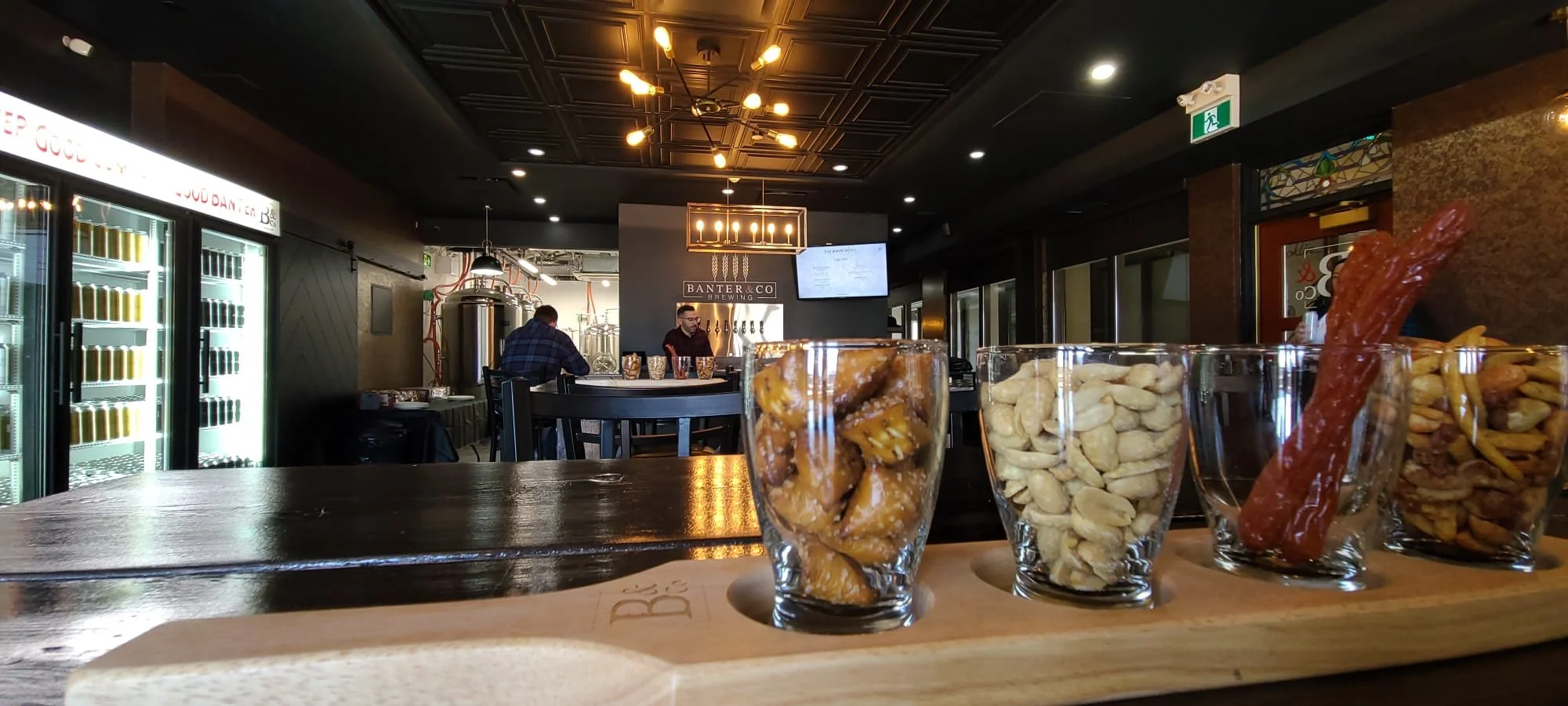 Tap Room Menu — Banter & Co. Brewing