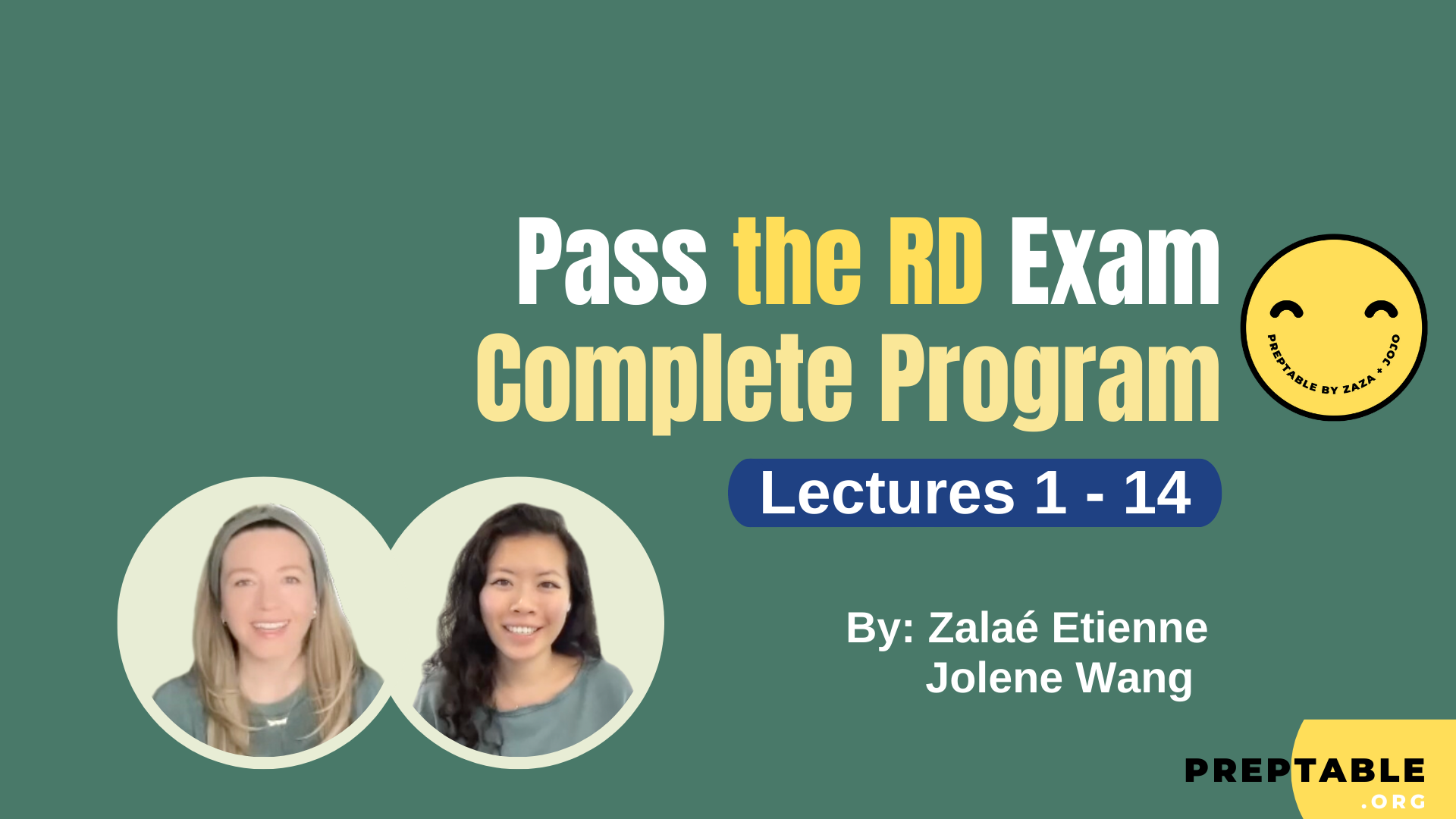 RD Exam Domain Overview — PrepTable — Pass the RD Exam with 2 Dietitians