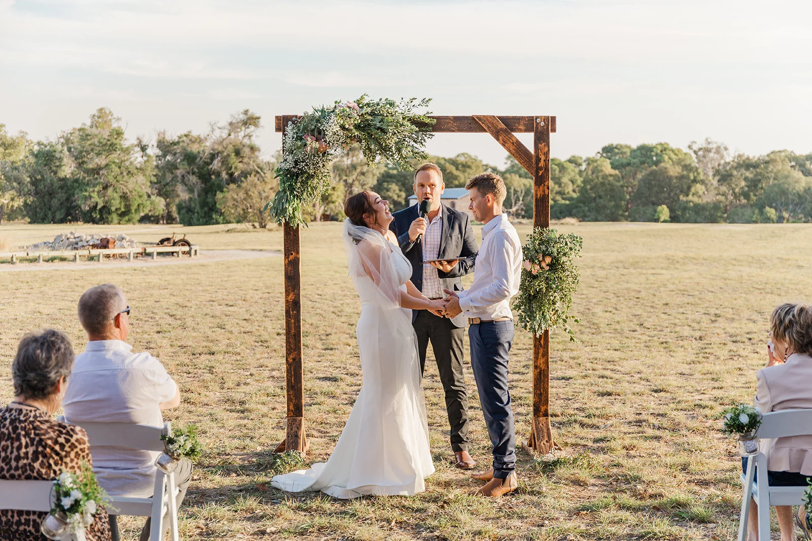 Real Wedding | Gareth + Sarah, Perry’s Paddock — Dear Romance | Wedding ...