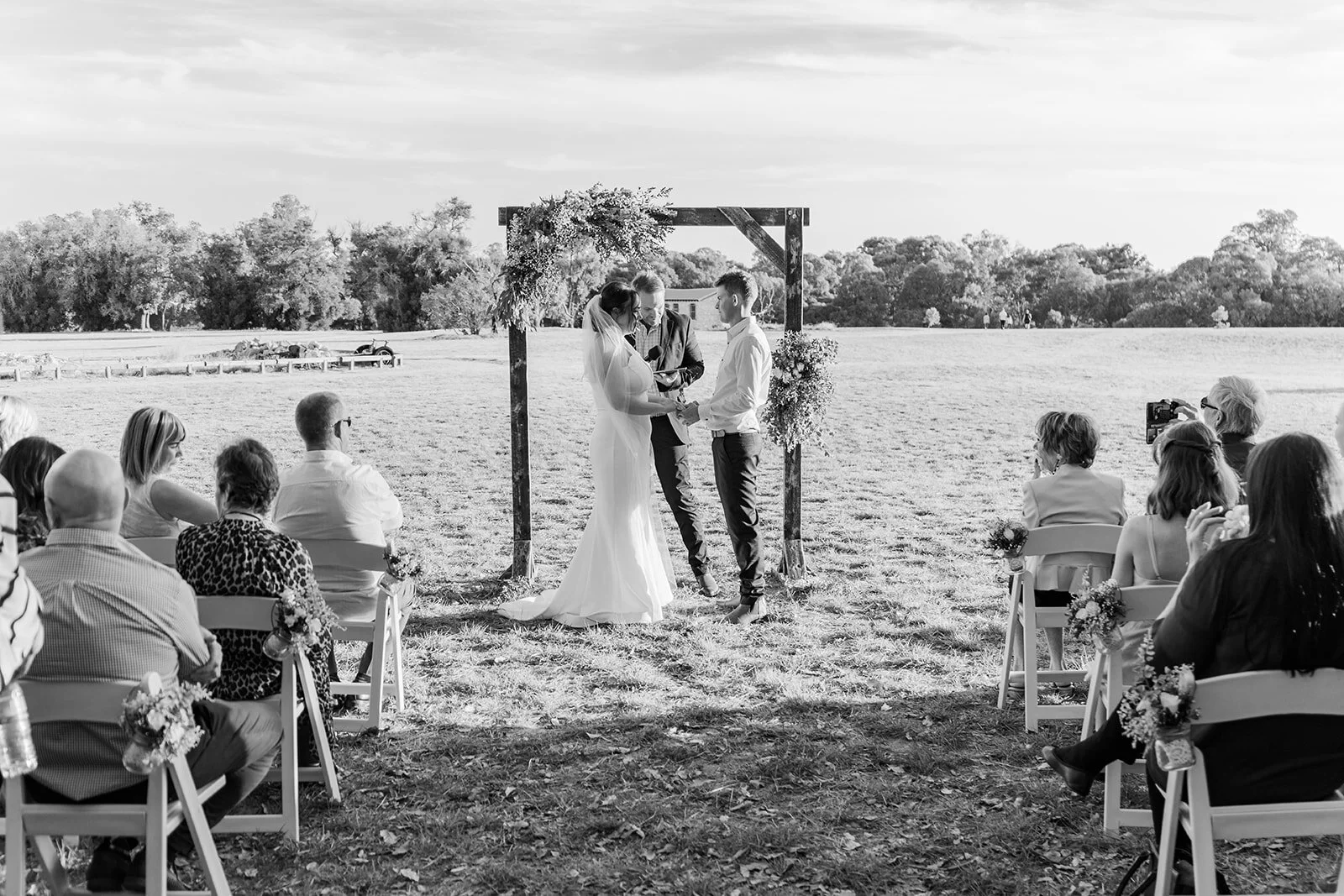 Real Wedding | Gareth + Sarah, Perry’s Paddock — Dear Romance | Wedding ...