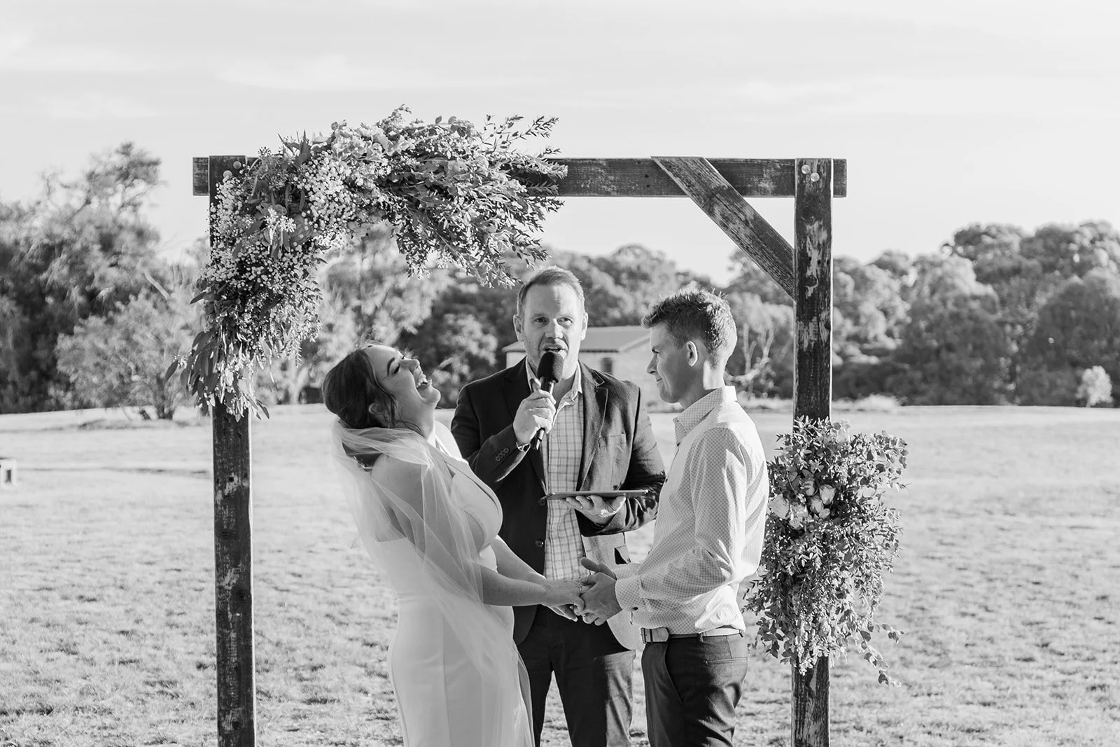 Real Wedding | Gareth + Sarah, Perry’s Paddock — Dear Romance | Wedding ...