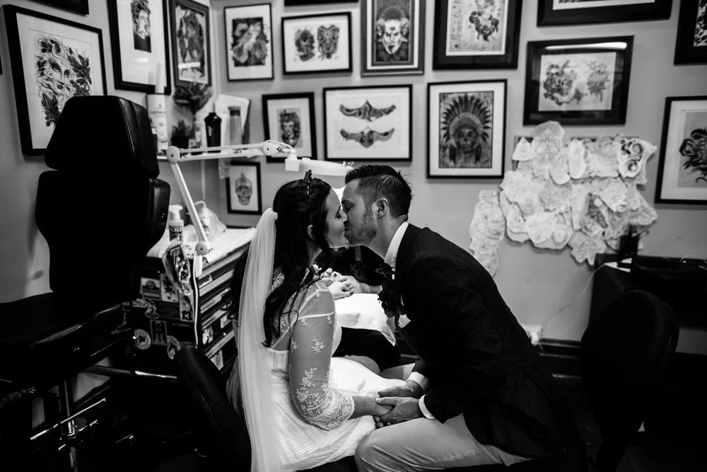 Real Wedding | Courtney + Ben, Lucky Chan’s — Book your wedding candles ...