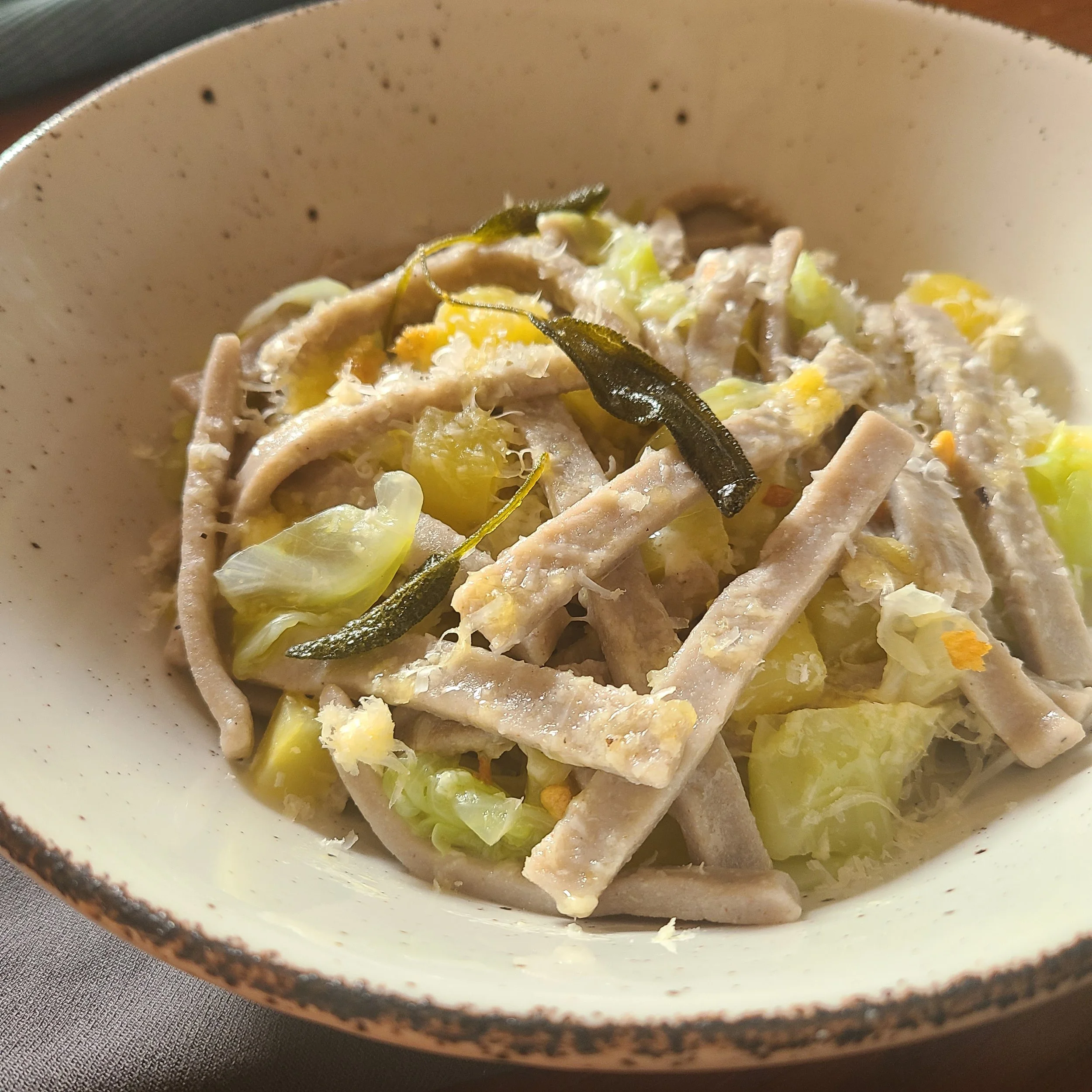Pizzoccheri Valtellinesi - Buckwheat Pasta — Common Grain Alliance