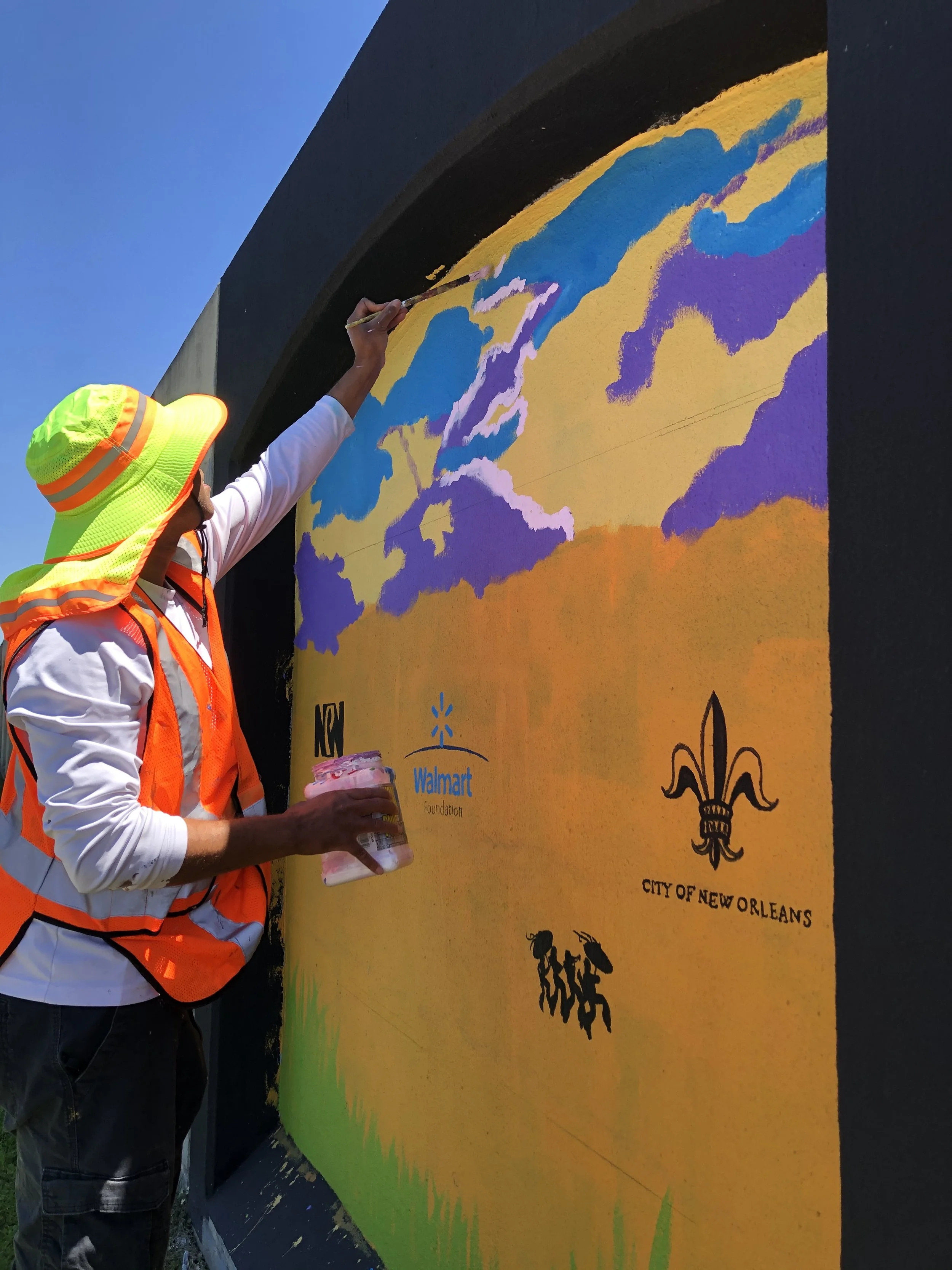 Muralist Jamar Pierre takes on his biggest project yet — The Ella Project
