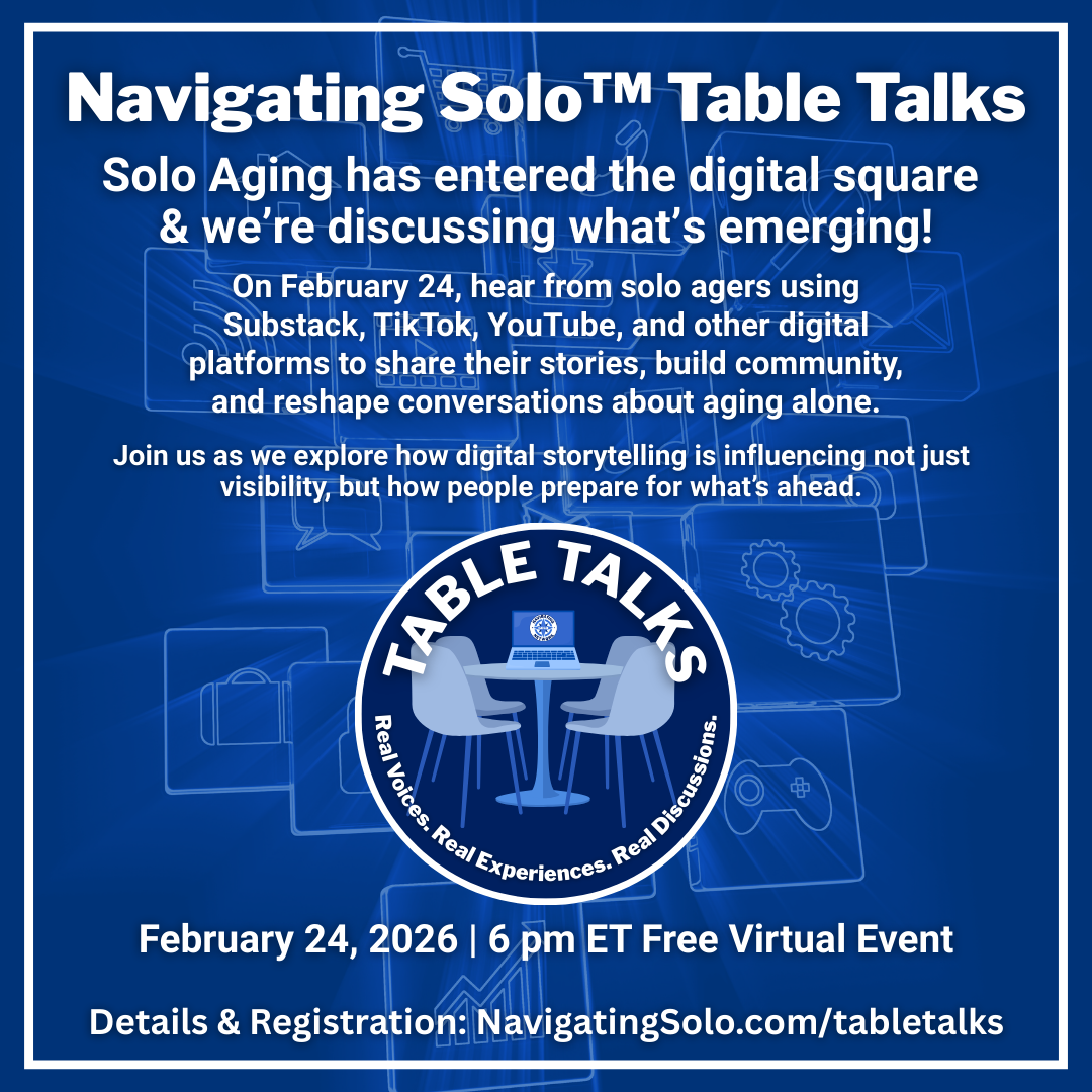 Navigating Solo™ Table Talks — Navigating Solo™ Network