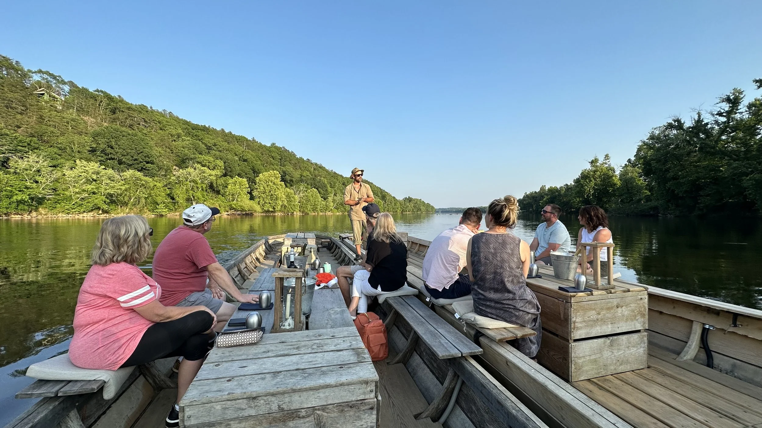 James River Batteau Co - River Tours and Sunset Cruises