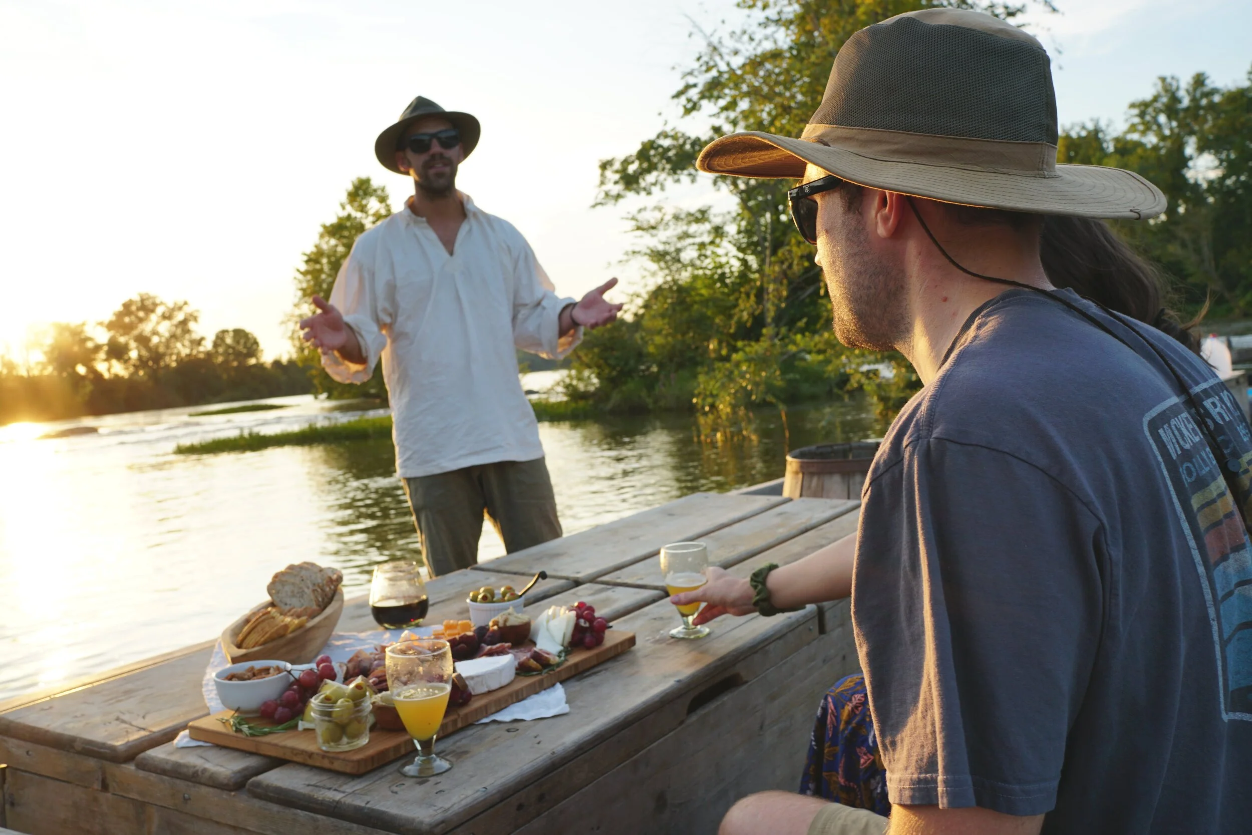 Batteau Sunset Cruise (Boat Cruise on the James River) — James River ...