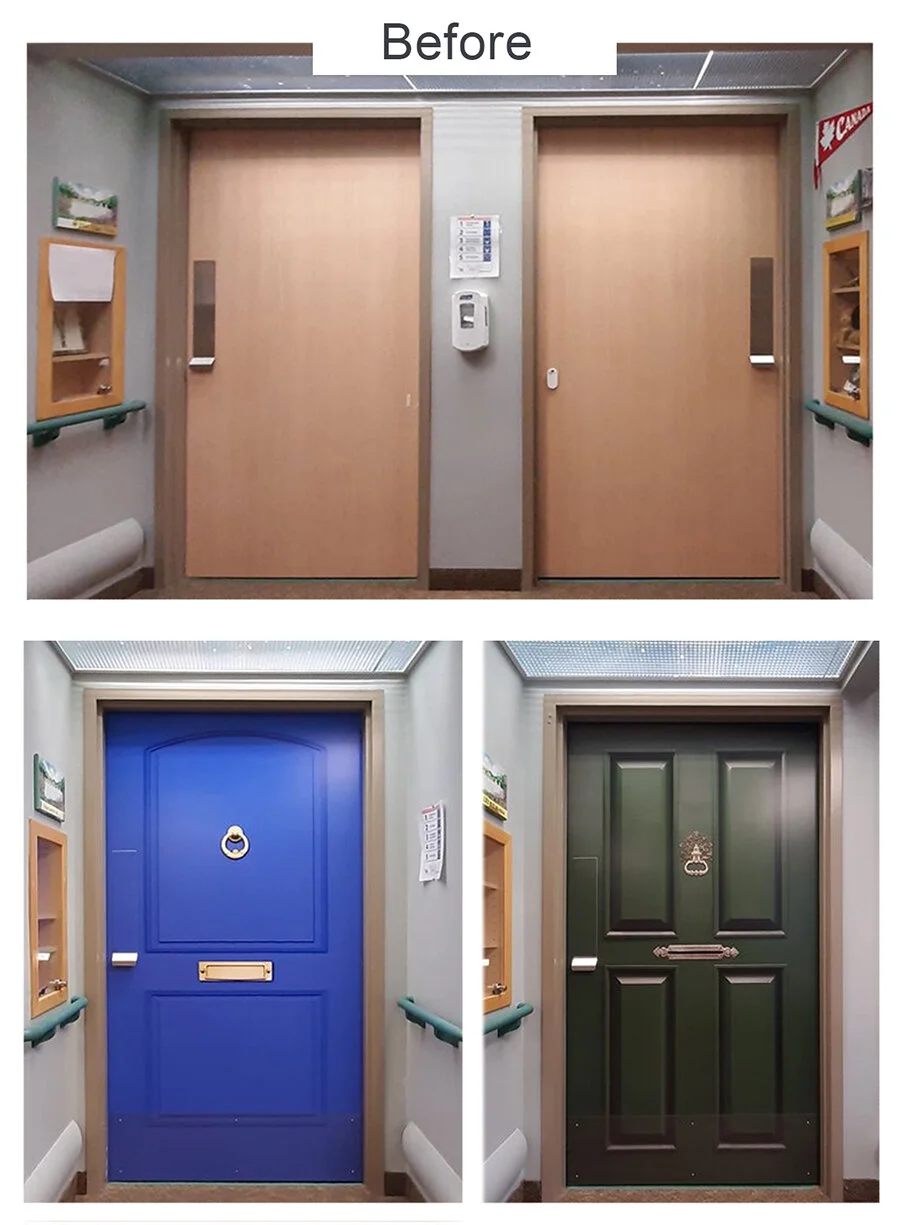 Resident "Front Doors" for alzheimer or memory care homes — Creative Art Co
