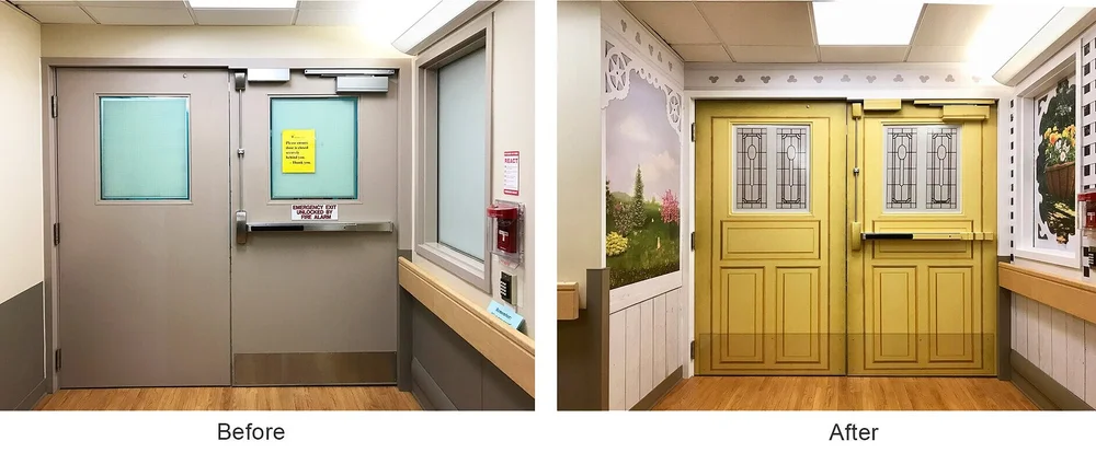 Entranceways to Long Term Care Floors and Dining Areas — Creative Art Co