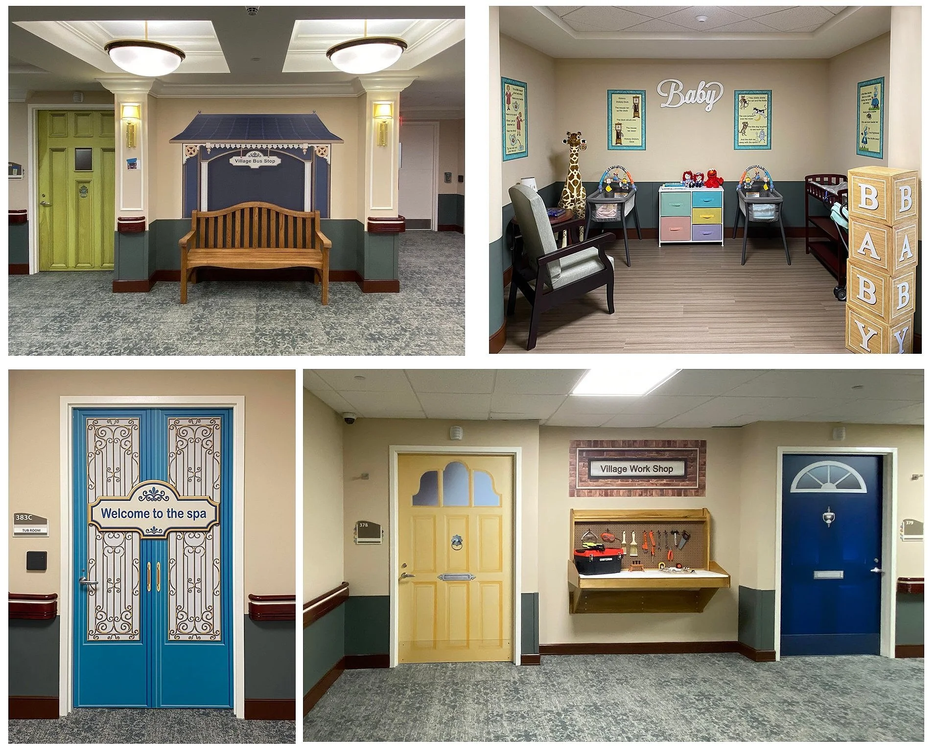 Creating a neighborhood for Memory Care Residents — Creative Art Co