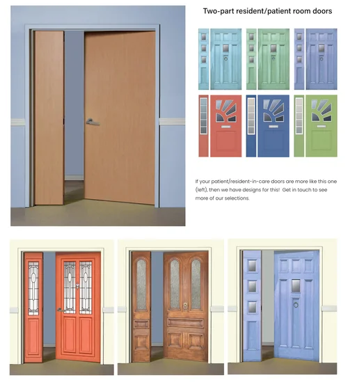 Resident "Front Doors" for alzheimer or memory care homes — Creative Art Co