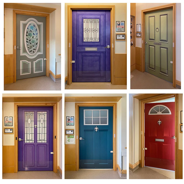 Resident "Front Doors" for alzheimer or memory care homes — Creative Art Co