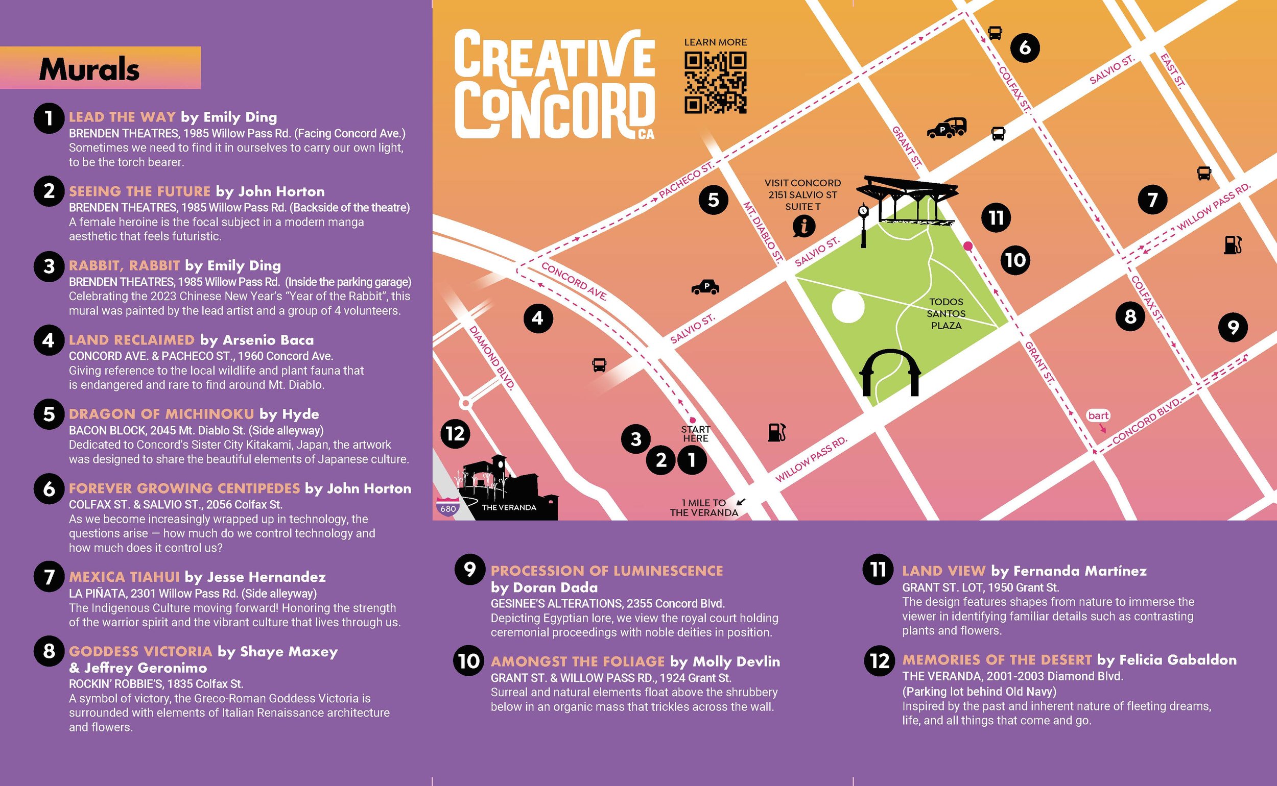 Self-Guided Art Tour — Creative Concord, CA