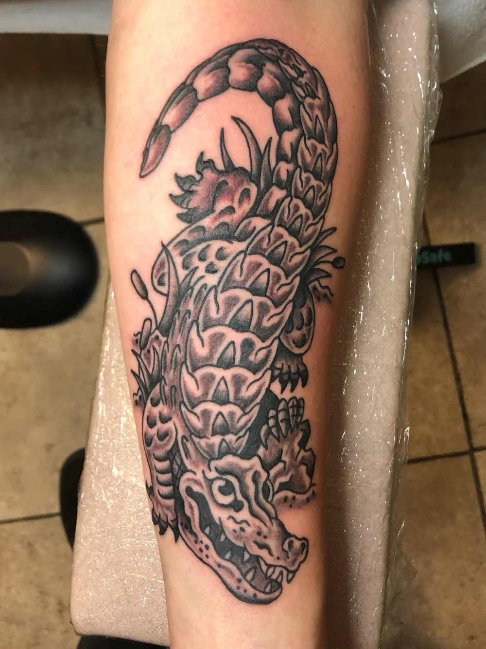 Tyler Johnson — Alamo tattoo