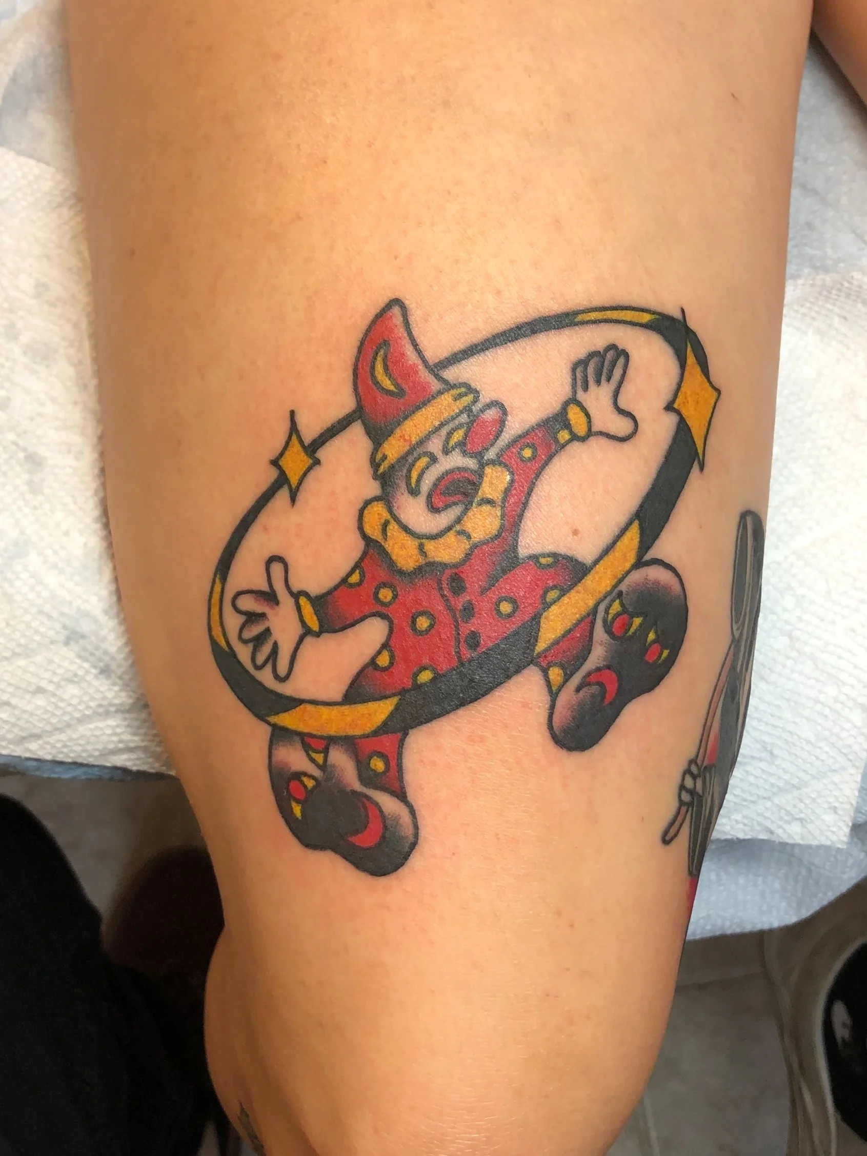 Tyler “T-Bone” Johnson — Alamo tattoo