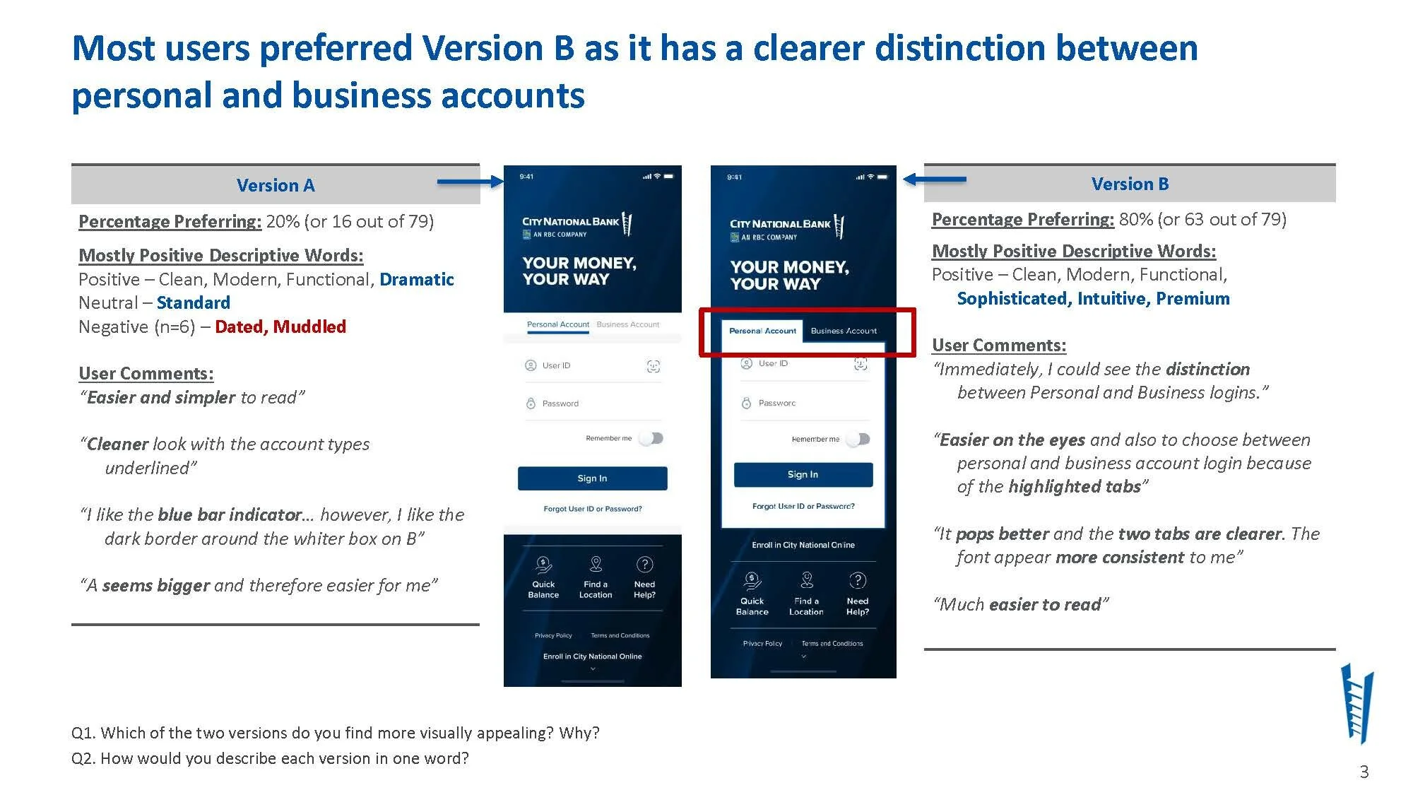 City National Bank | One login to rule them all — Scott Sagan