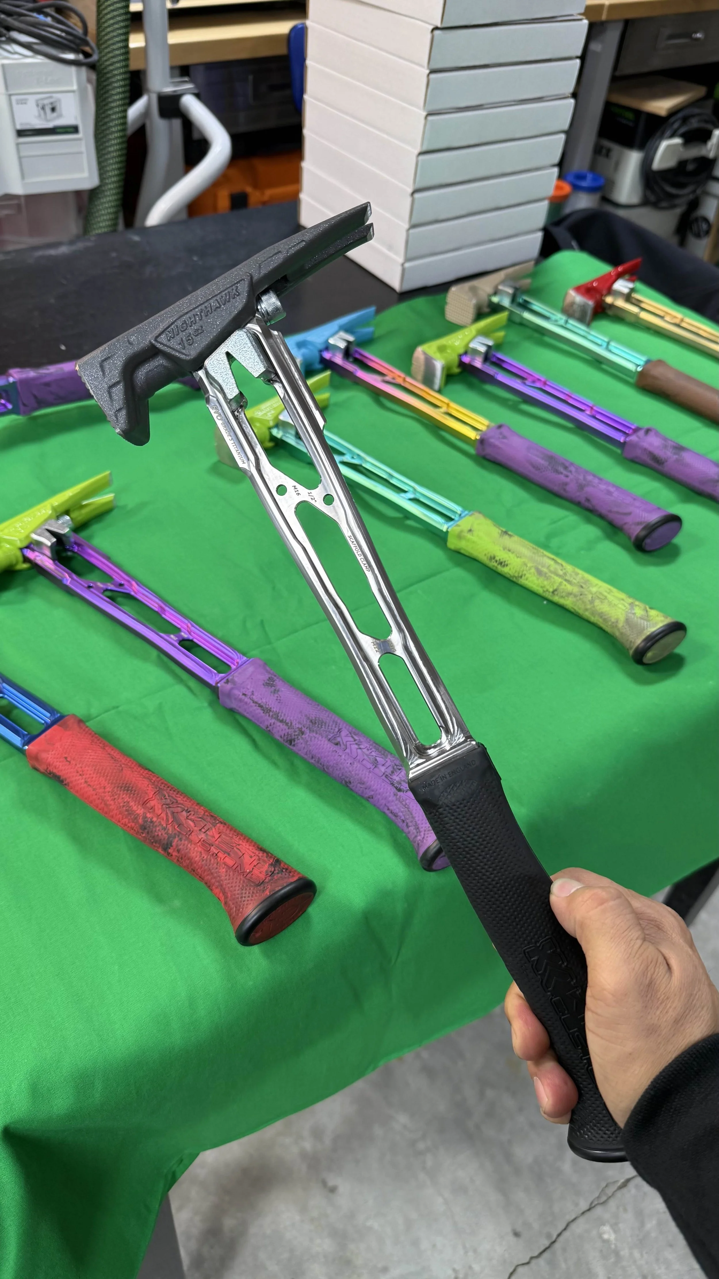 Kinetic Customs Titanium Hammer - Black Milled Face Custom — The ...