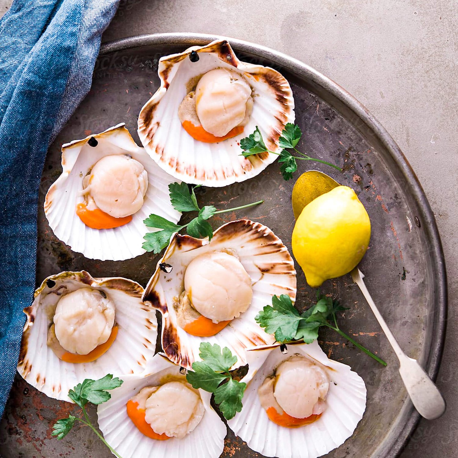 Large Scallops (Roe-On) 1KG — Saltwater Seafoods NZ